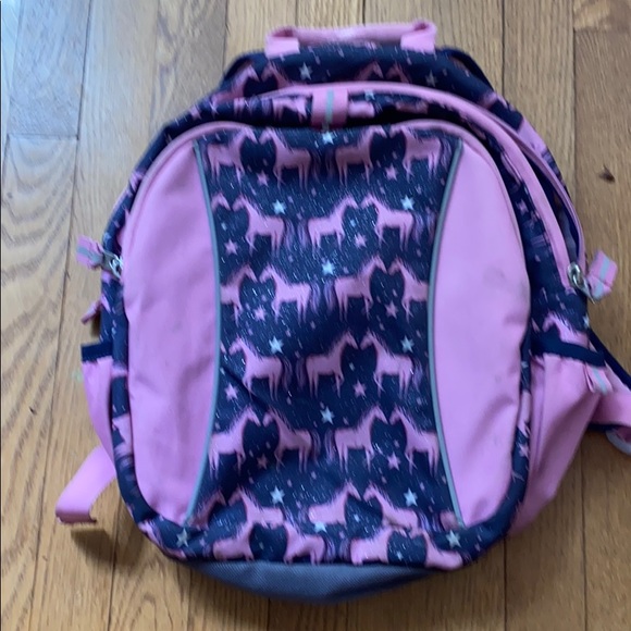 Garnet Hill | Accessories | Garnet Hill Horse Backpack With Pink And ...